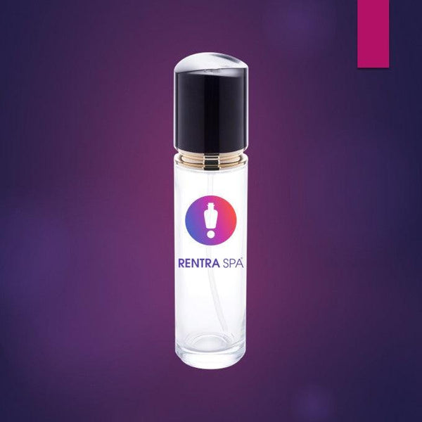 Crystal Clear Glass Bottle 120ml Pump Black Gold Cap (C02) – rentraspa.com