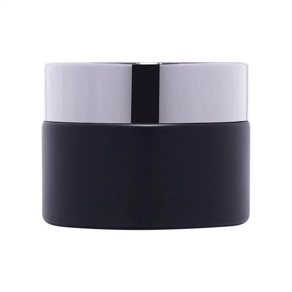 30g Natural Black Glass Jar – Elegant Containers for Cosmetics ...
